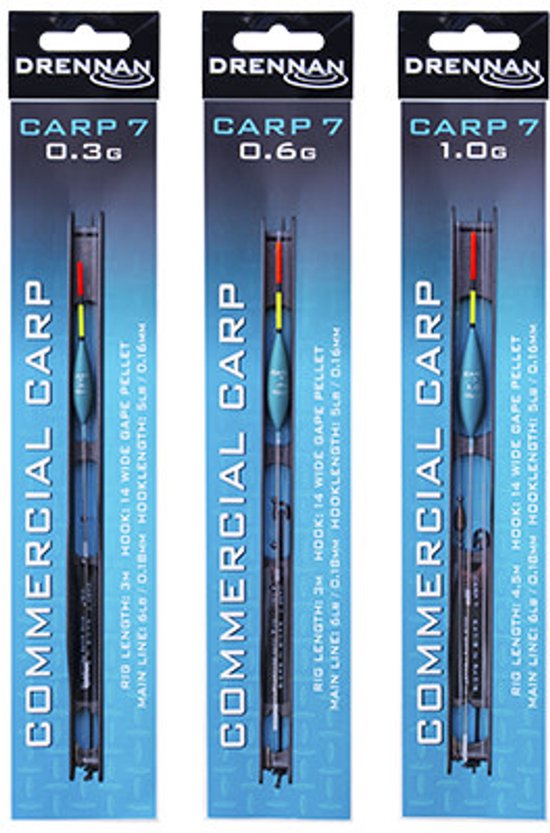 Drennan Carp 7 Carp Pole Rig - Maat : 0.6g | bol