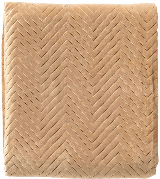 Textino - VELO - couvre-lit 220x240 cm - Irish Cream - beige | bol