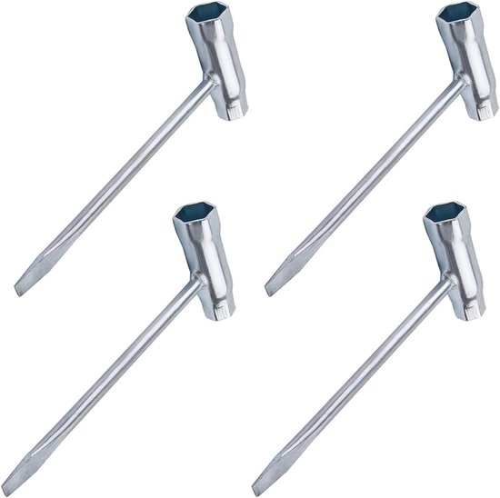 Spark Plug Wrench - 4 Pieces Combi Wrench - Chainsaw Wrench - T-Wrench ...