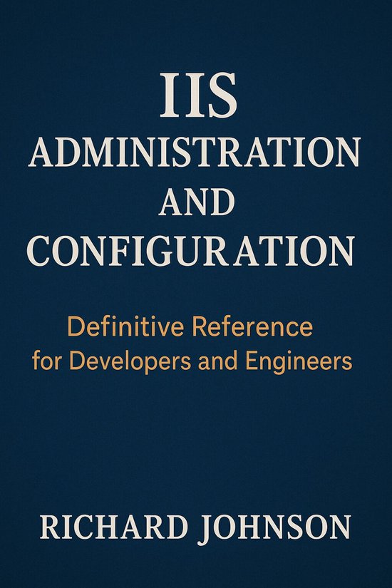 IIS Administration and Configuration (ebook), Richard Johnson | 6610000836642 | Boeken | bol