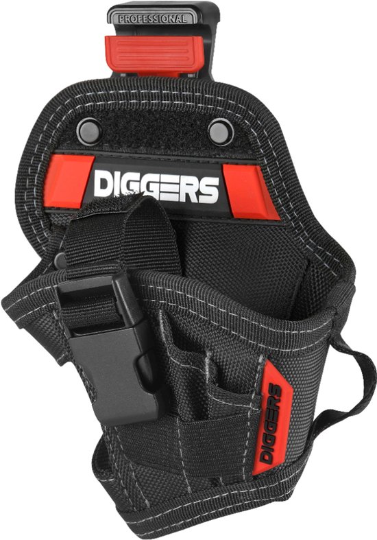 Diggers small schroefmachine houder - tas voor aan riem | bol