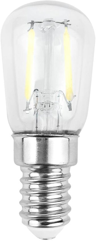 Avide E14 LED Filament Koelkastlampje 2W - 220lm - 4000K - Neutraal Wit - LED Koelkast... | bol