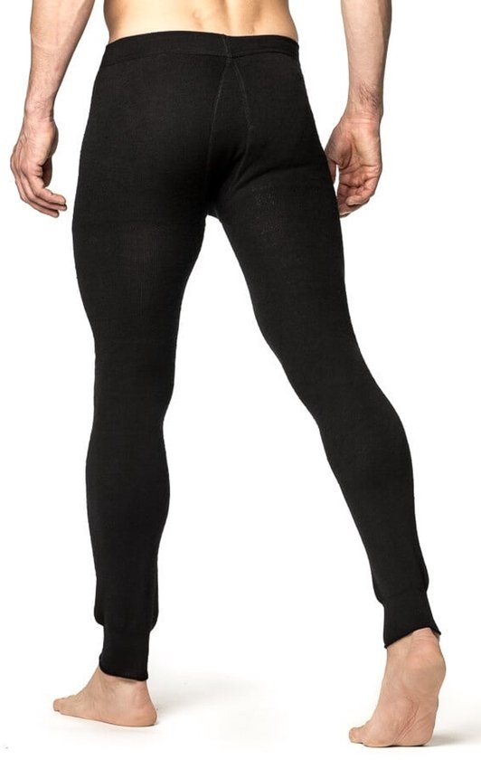 Woolpower Merino Base Layer Long Johns 200 - Met Gulp - Black | bol
