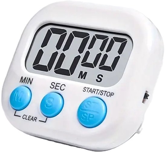 Digitale Kookwekker met Groot Display – Countdown & Stopwatch ...