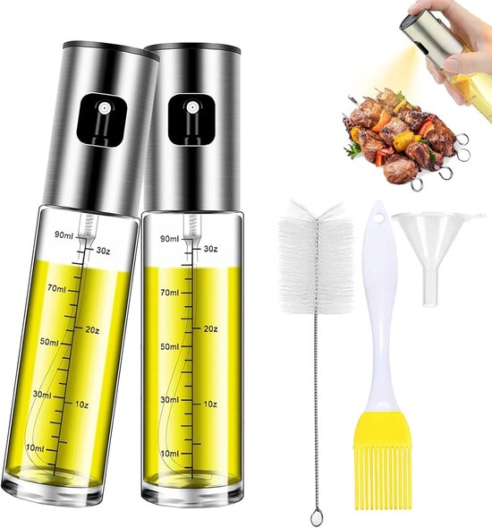 Oil Spray Bottle voor Air Fryer - Olie Spray voor Koken met Kom en ...