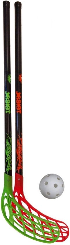 Unihoc Floorball Kids Set, 2 Sticks + Bal, 70cm, Straatset Voor ...