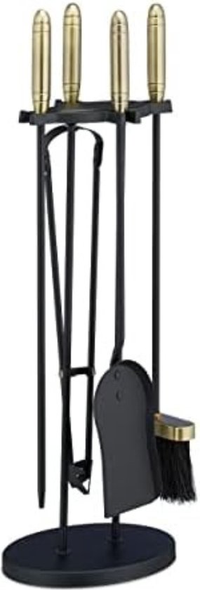 Haardset Voor Houtkachel - Haardset - Haardstel - Haardset Zwart ...