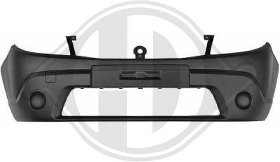 Voorbumper Dacia Sandero. Model: 2008-06 - 2023-10-29 | bol