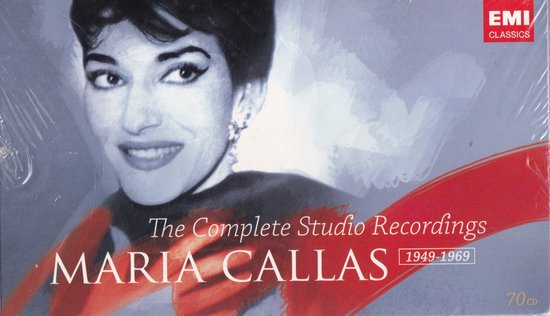 70-CD box The Complete Studio Recordings - Maria Callas, Maria Callas | Muziek | bol