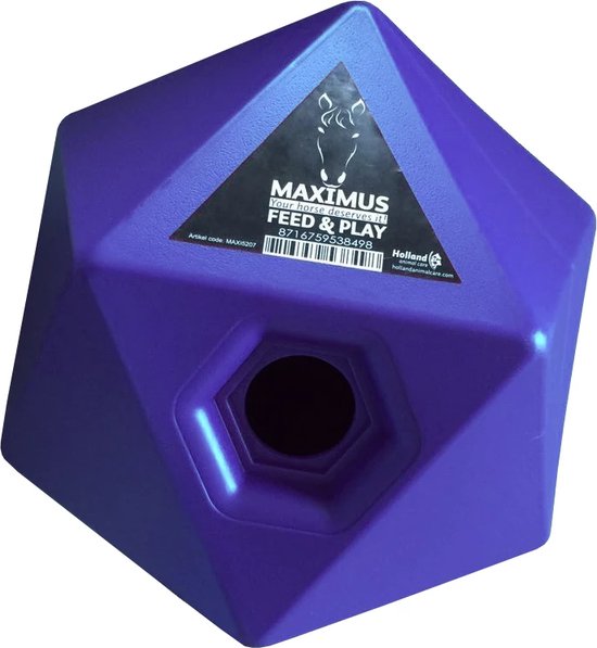 Maximus Feed & play Blauw | bol