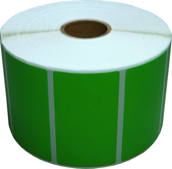 DULA Compatible Zebra Labels 57x32mm - 1500 etiketten per rol - kern ...
