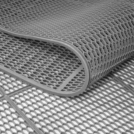 Antislipmat 300x90cm vloermat 4 mm dikke drainagemat geperforeerde ...