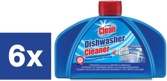 At Home Clean Vaatwasmachinereiniger - 6 x 250 ml | bol