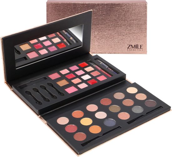 Rosé Beauty Box met Spiegel – Kleine make-up set voor meisjes ...