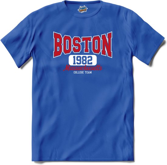 Boston 1982| Boston - Vintage - Retro - T-Shirt - Unisex - Royal Blue ...