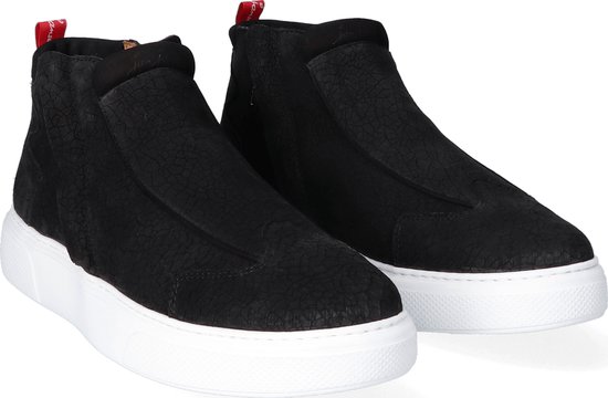 Jan Jansen Banderas Heren Sneakers Nubuck Cleft Black | Zwart | Maat 42 ...