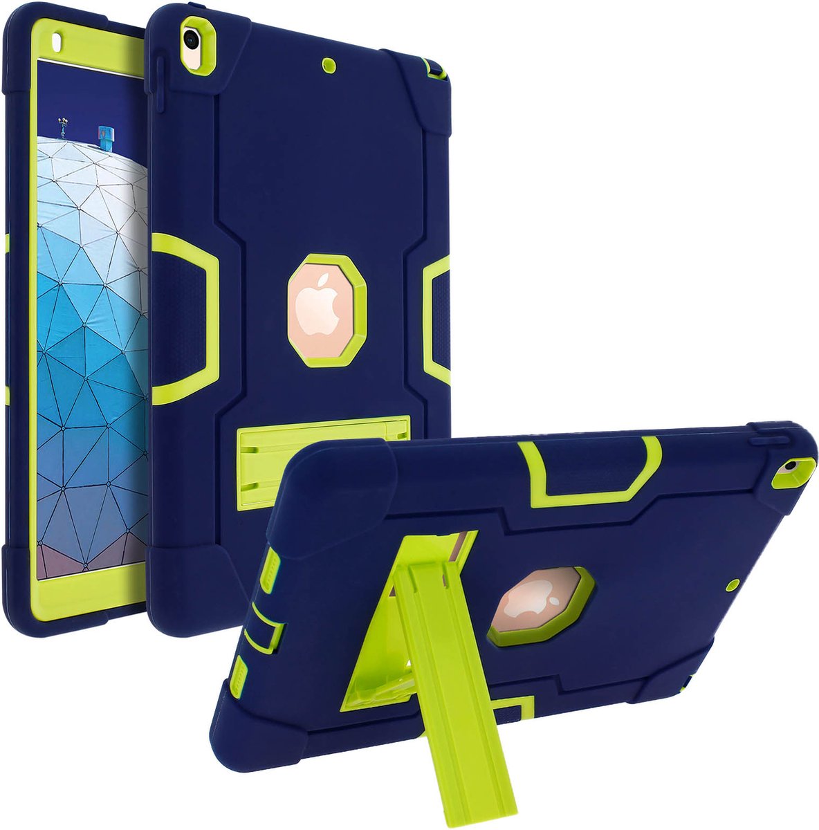 Case iPad Pro 10.5/Air 2019 Bescherming Bi-materialen Standaard ...