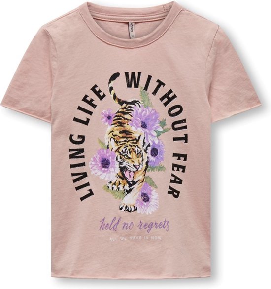 KMGLUCY FIT S/S TIGER TOP BOX JRS Purple Rose 80 | bol.com