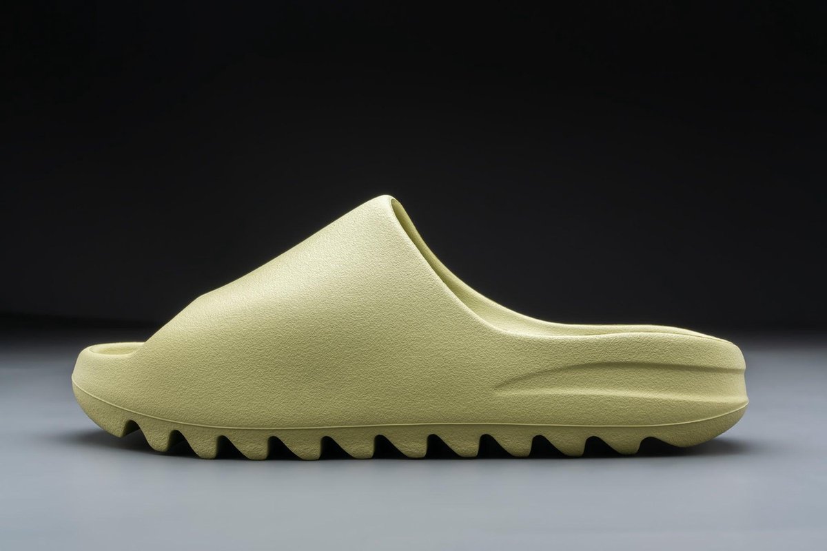 adidas Yeezy Slide Resin (2022) - FZ5904 - Maat 43 - Geel - Schoenen | bol