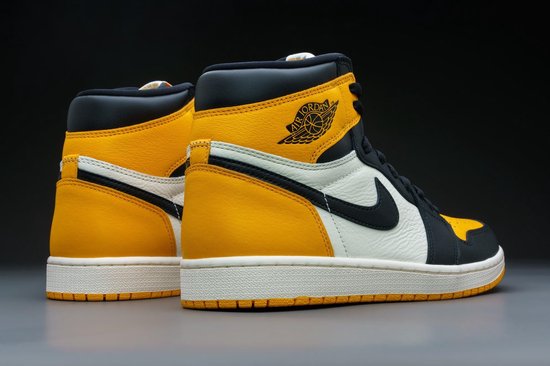 Air Jordan 1 Retro High OG Yellow Toe 555088-711 Taille 40 JAUNE | bol.com