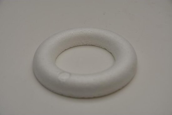 Styropor - Ring Ø 12 X 2 Cm Half Rond Styropor | bol.com