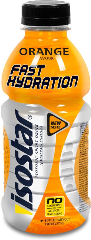 3x Isostar Fast Hydration Orange 500 ml | bol