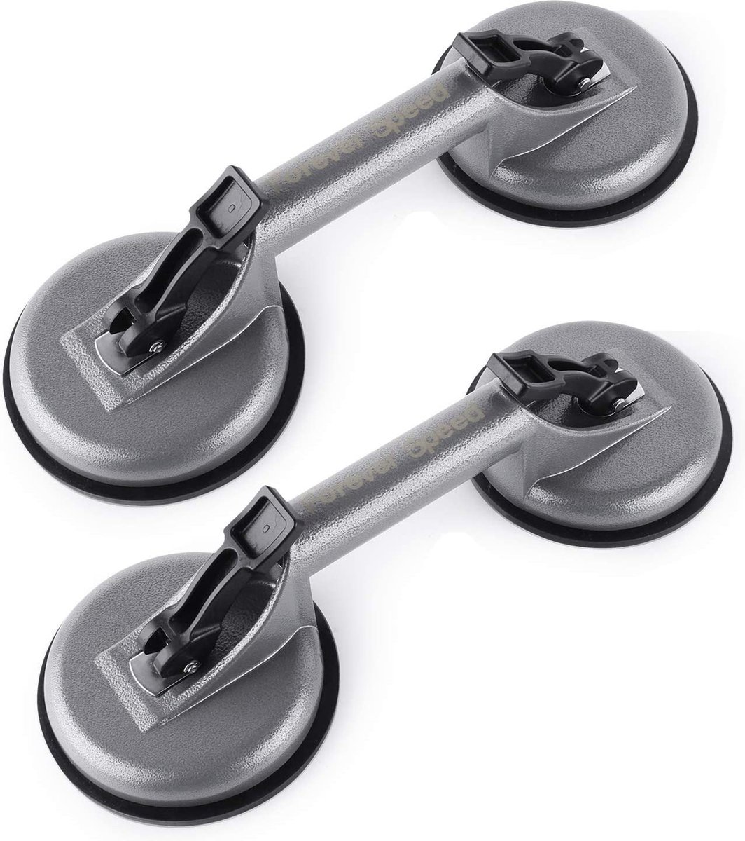 Forever Speed 2 stuks glazen zuigers zuignappen aluminium zuignap 100 ...