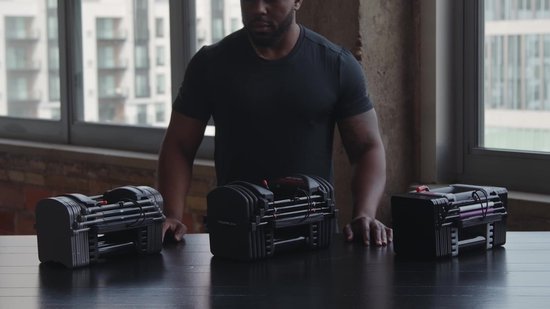 PowerBlock Sport EXP 5-90 Verstelbare Dumbbell Set + Bench - PBPACK5 | bol