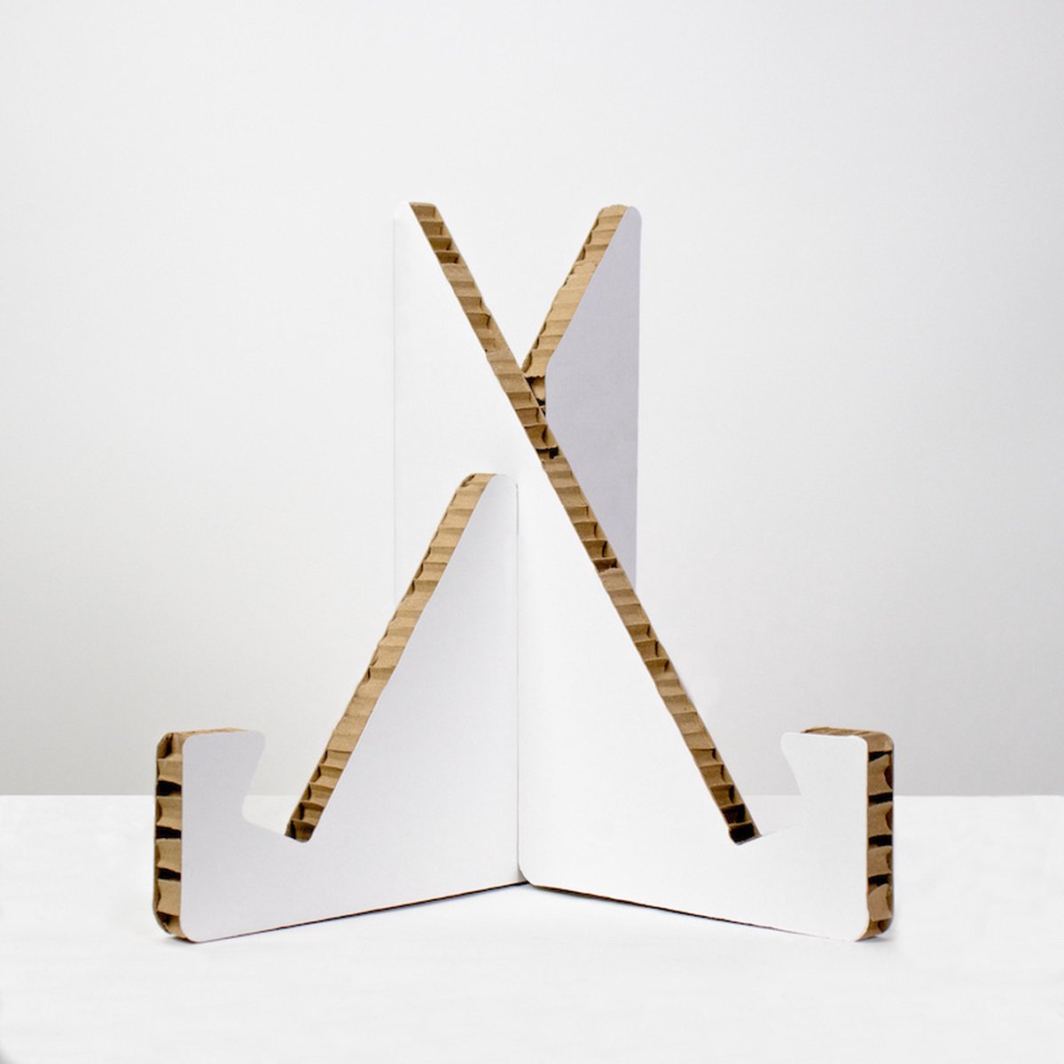 Kartonnen Boekenstandaard - Duurzaam Karton - Hobbykarton - KarTent ...