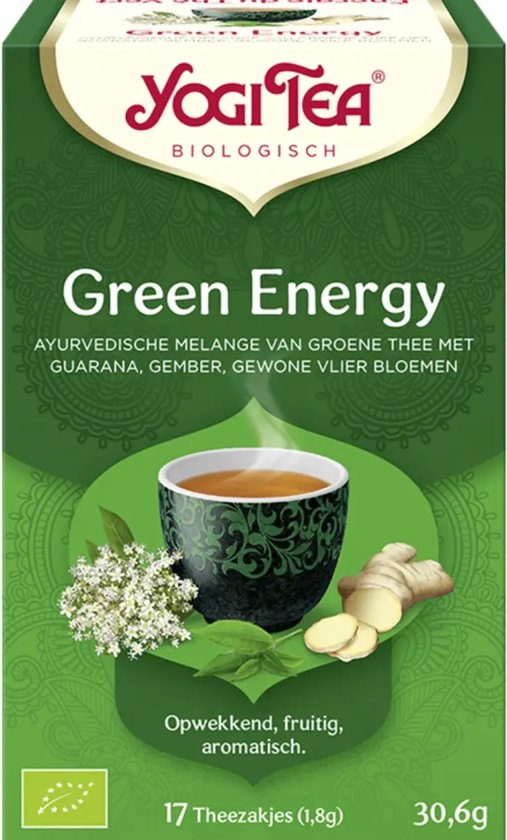 Yogi tea green energy 17 st | bol