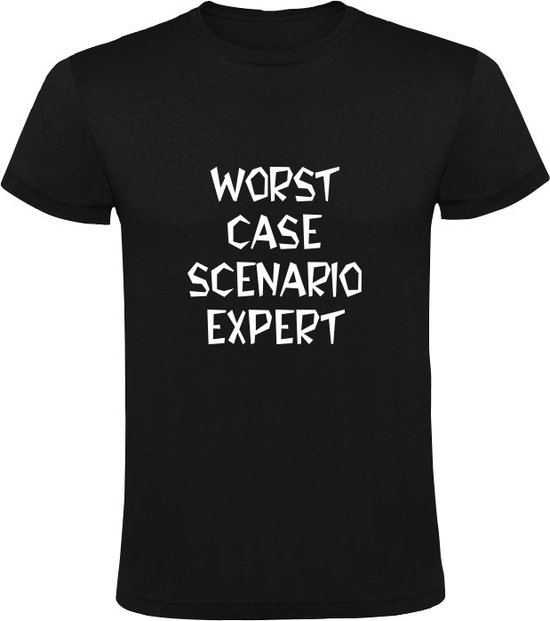 Worst case scenario expert Heren T-shirt | in het slechtste geval ...