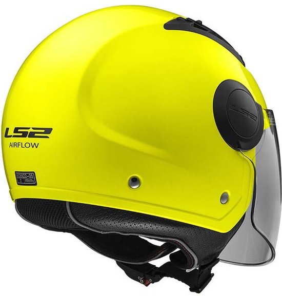 Ls2 Airflow L Solid Jet Helm Geel 2XS | bol.com