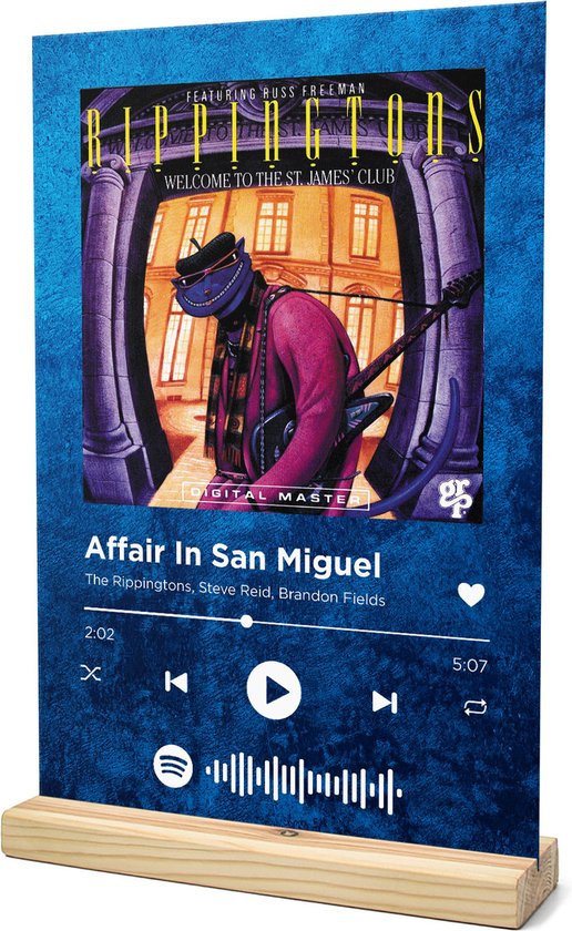 Songr Spotify Muziek Bordje - Affair In San Miguel - The Rippingtons ...