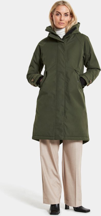 Didriksons Luna casual winterjas dames groen | bol