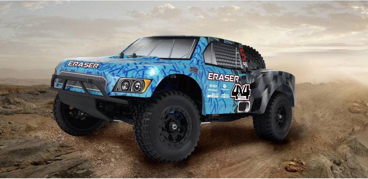 Reely Eraser Brushless 1:10 RC auto Elektro Short Course 4WD 100% RTR 2 ...