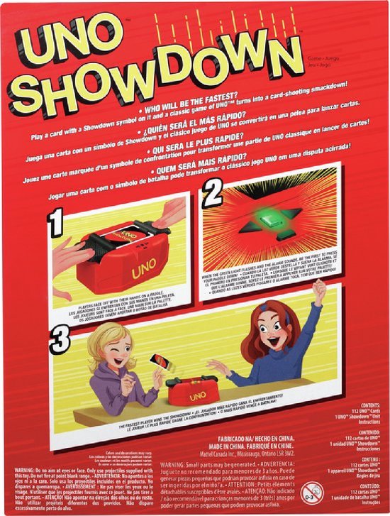 UNO Showdown - Mattel Games - Kaartspel | Games | bol.com