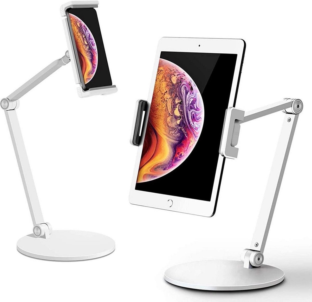 Tablethouders Voor Laptop JUBORUI Tablet Houder Met Zwanenhals ...