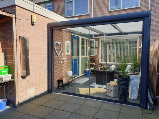 Verako - Luxe moderne overkapping - 500x300 cm - Te gebruiken als ...