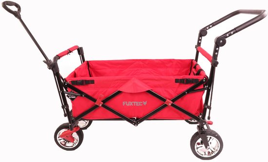 FUXTEC Bolderkar CT-700 - opvouwbaar - rood | bol