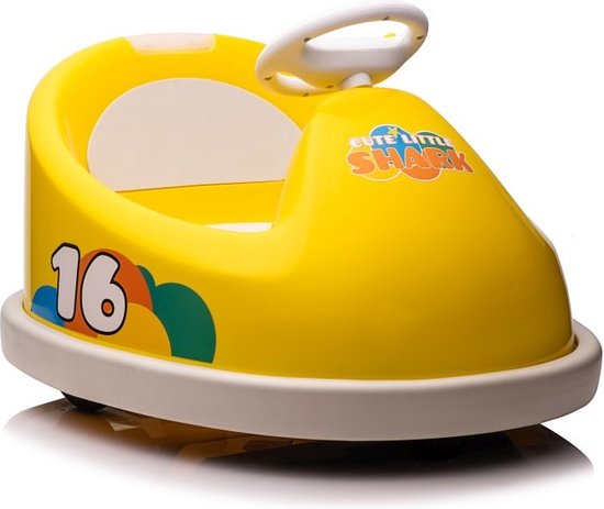 Botsauto - bumper car - 69x60x46 cm - geel | bol.com