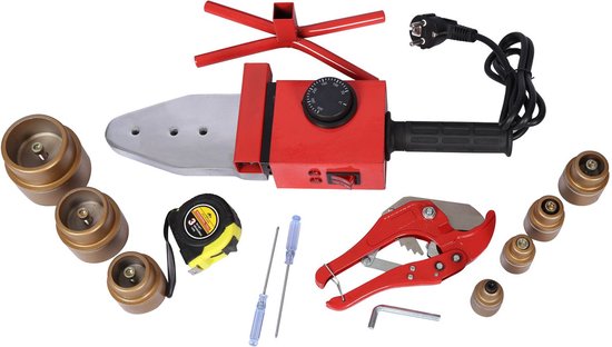 PE-buizenlasapparaat 2000W - verbindingen lassen - hittedoorns | bol.com