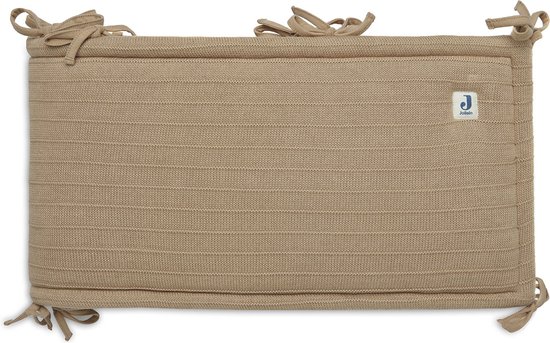 Jollein Bedomrander 30x180cm Pure Knit - Biscuit | bol