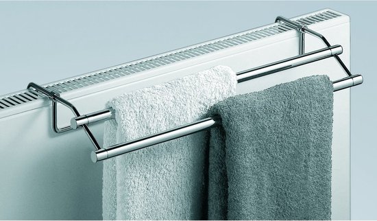 Giese handdoekrek radiator dubbel 46cm chroom | bol.com