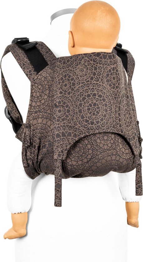 Fidella Onbuhimo V2 - Ergonomische Rugdrager - Mosaic - mokka bruin ...