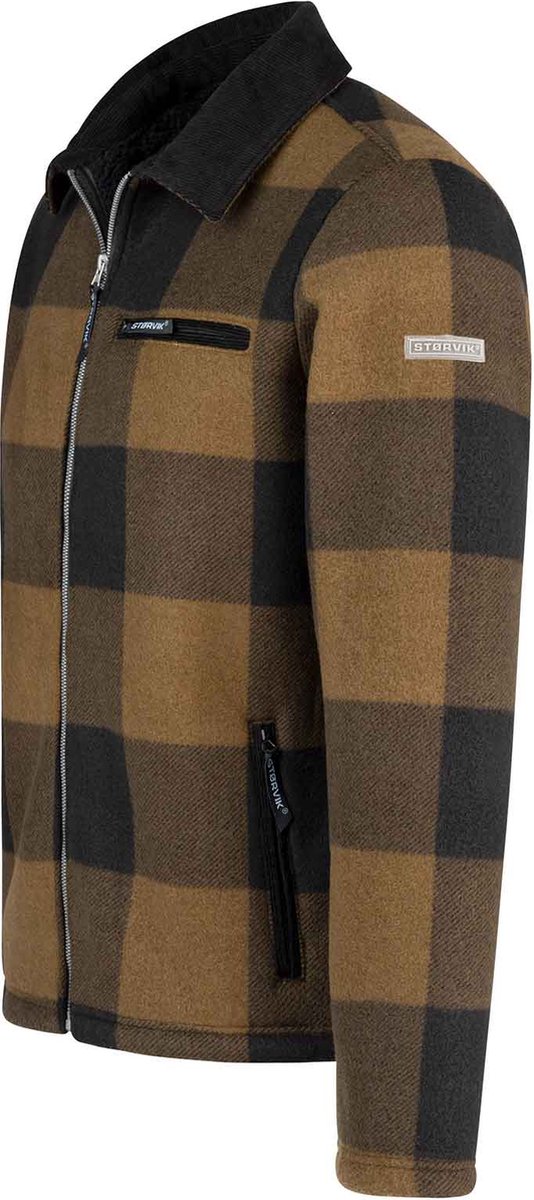 STØRVIK London Houthakkers Fleece Jas Lumberjack - Teddy Vest - Maat XL ...