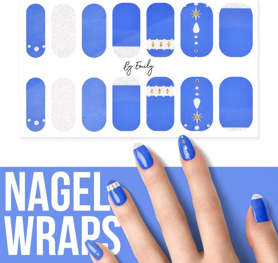 By Emily - Nagel wrap - Symbols in Blue | Moederdag cadeaus | 14 ...