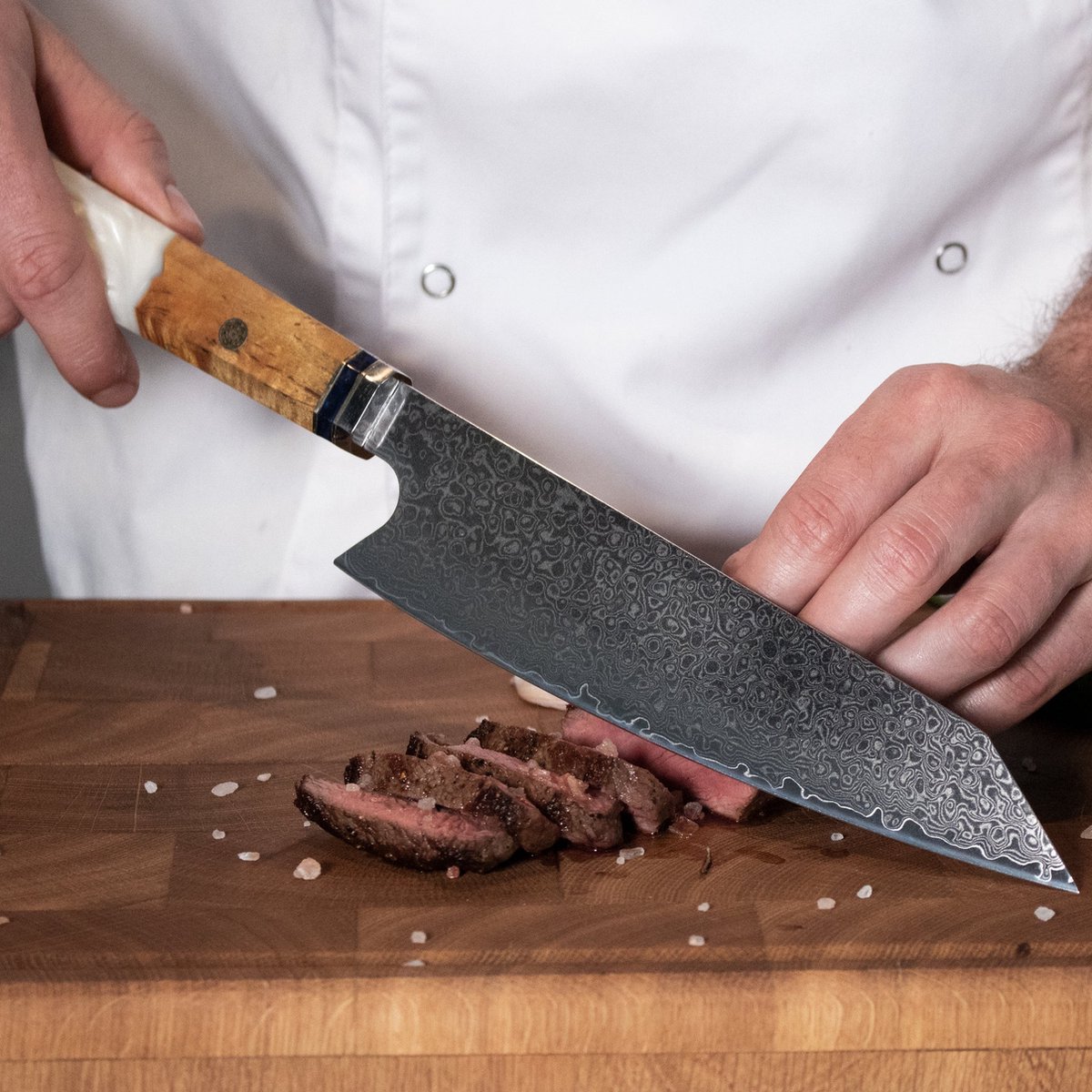 Shinrai Japan - Japans Koksmes 23 cm - Koksmes - Mes - Special Diamond ...