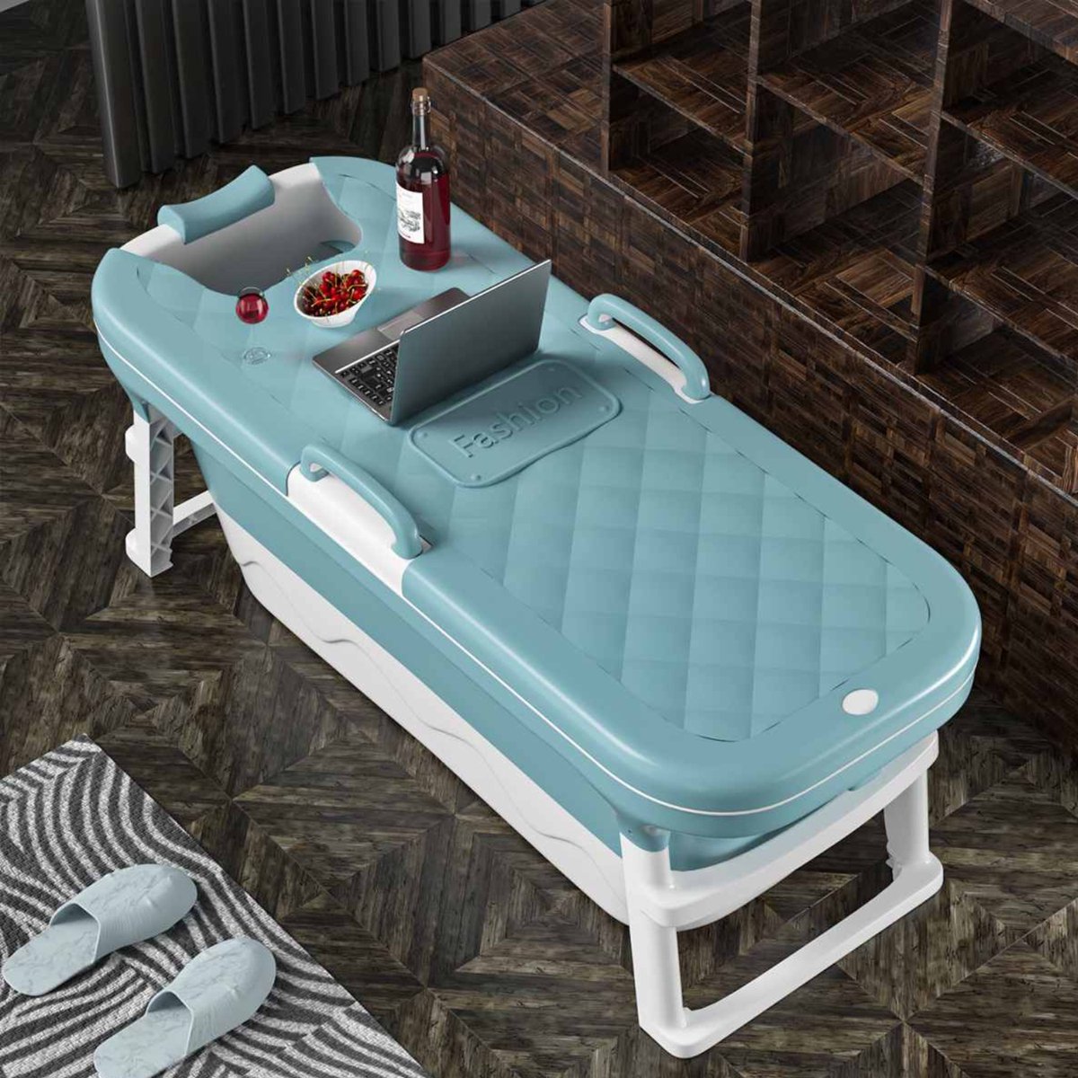 Homesse Portable Folding Bathtub - Opbouwbaar bad - inklapbaar bad ...