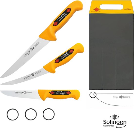 Eikaso Solingen Professionele Messenset - Slagersmes - Universeelmes ...