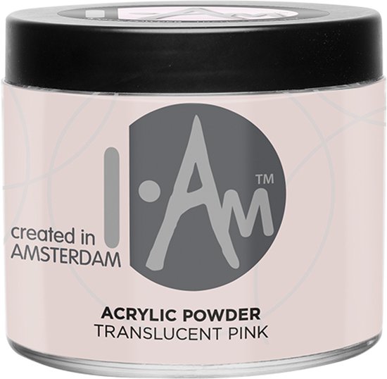 I.Am Nail Systems I.Am Acrylic Powder Translucent Pink (250gr) | bol.com
